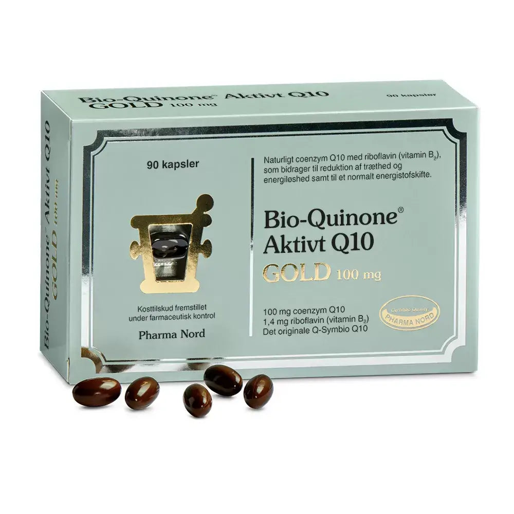 Pharma Nord Bio-Quinone Aktivt Q10 Gold 100 mg 90 stk – Gravidtid